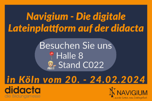 Latein unterrichten mit Navigium